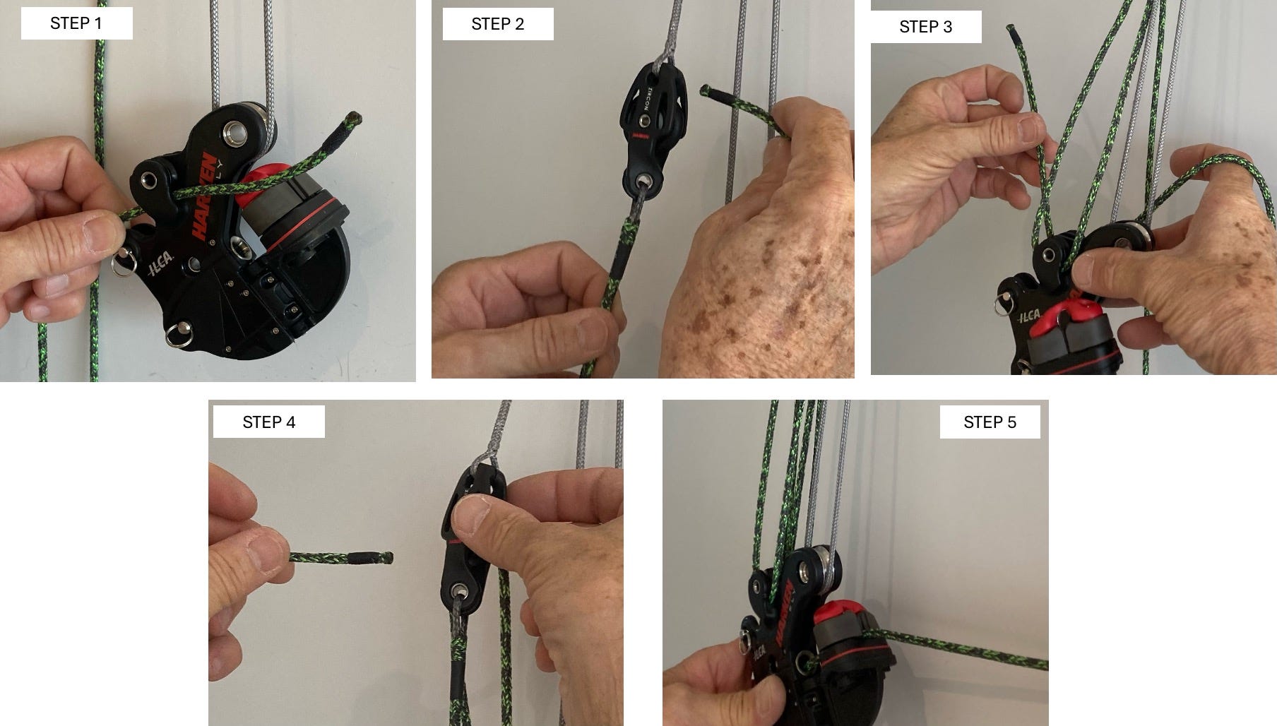 The all new Harken kicker/vang system - by Max Hunt