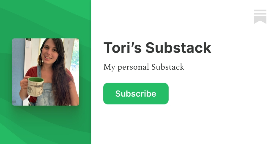 Tori’s Substack | Tori Cole | Substack