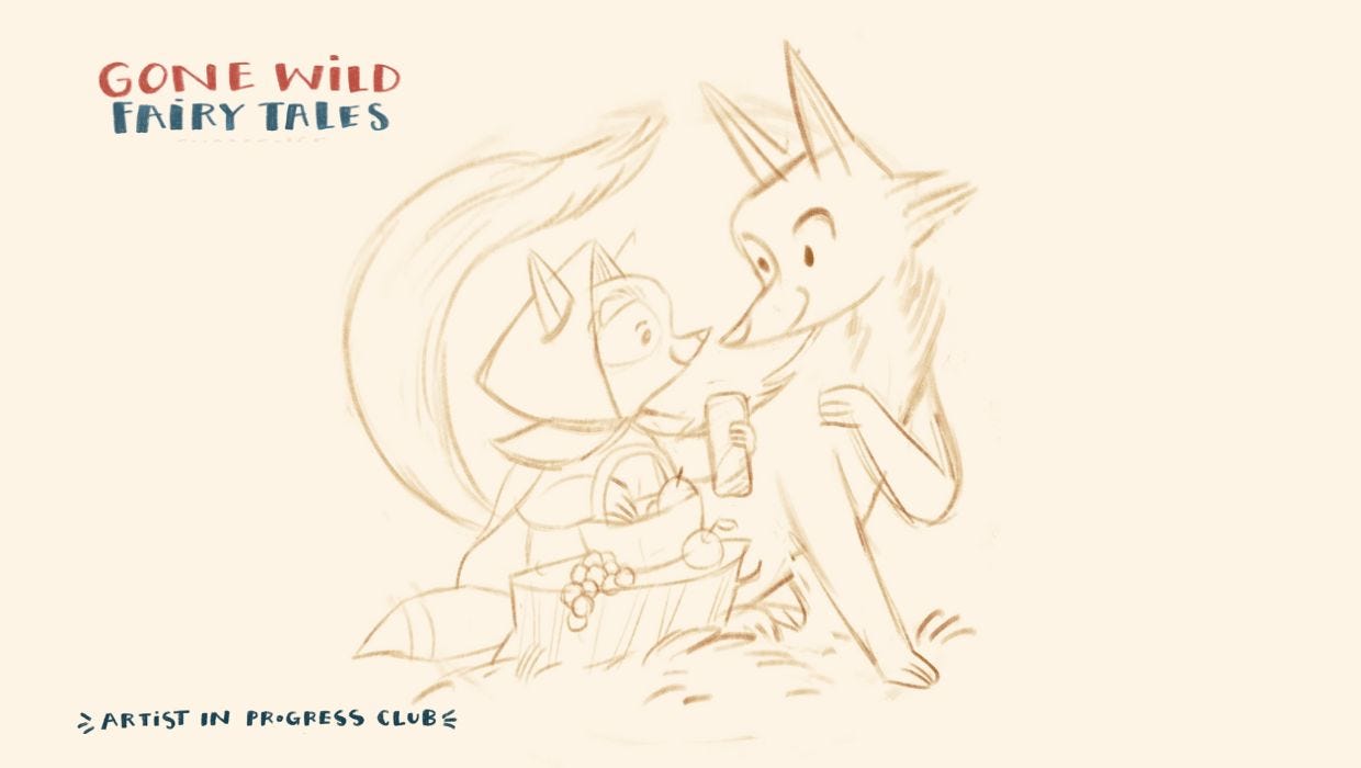 How a cat turned into a fox, and how I almost forgot about the wolf...