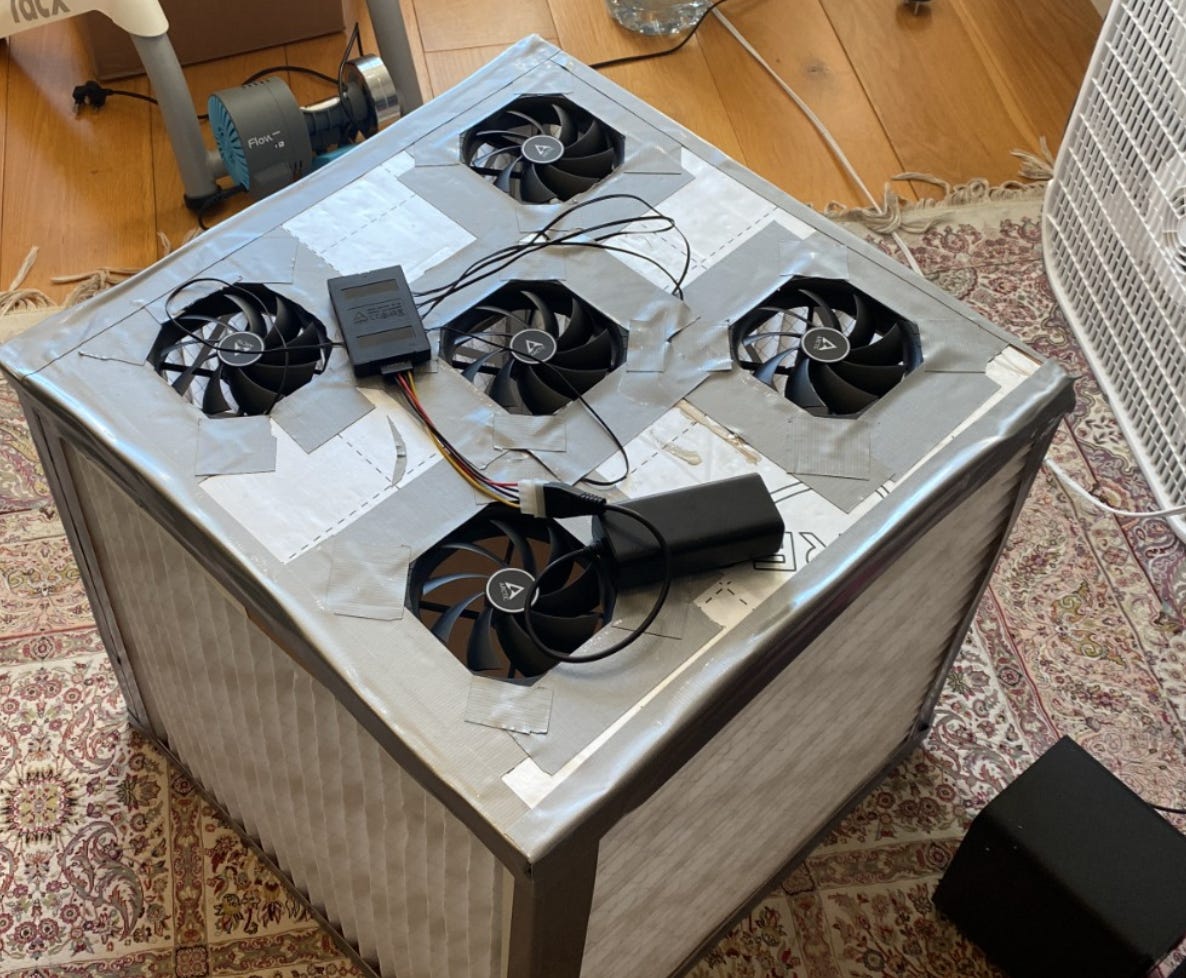 I Made A Quieter Air Purifier. - by CasualPhysicsEnjoyer