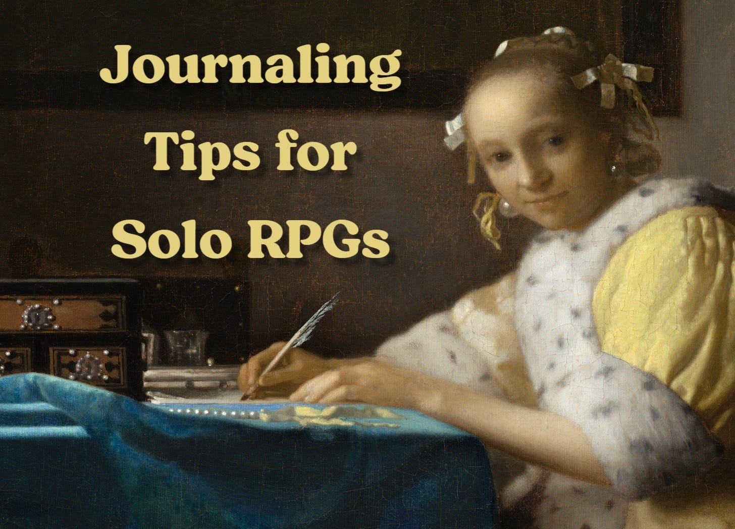 ️ 8 Journaling Tips for Solo RPGs - by Patrick Buechner