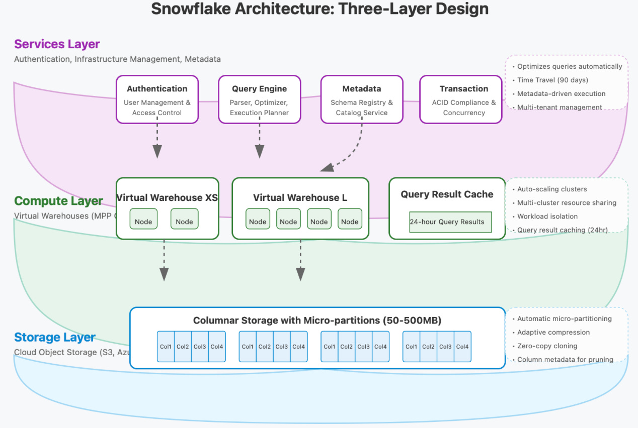 Data Warehousing: Snowflake Architecture Breakdown