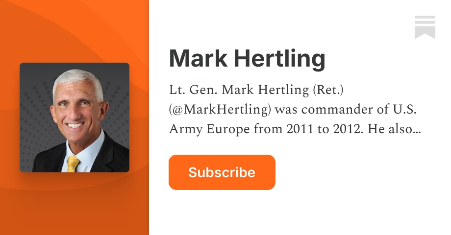 Mark Hertling | Substack