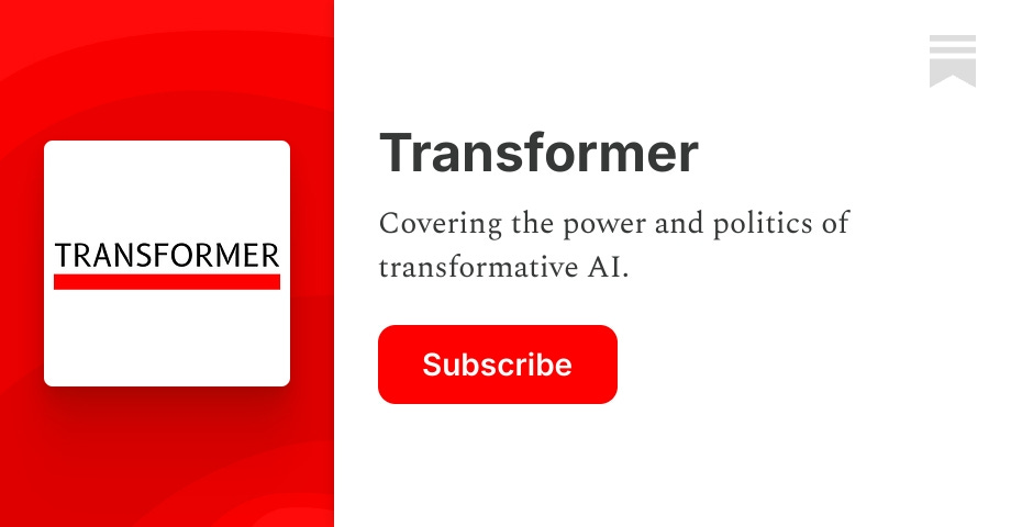Transformer | Shakeel Hashim | Substack