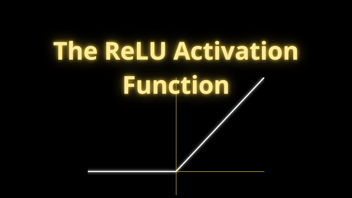 The ReLU activation function - by Mathone | Davide Murari