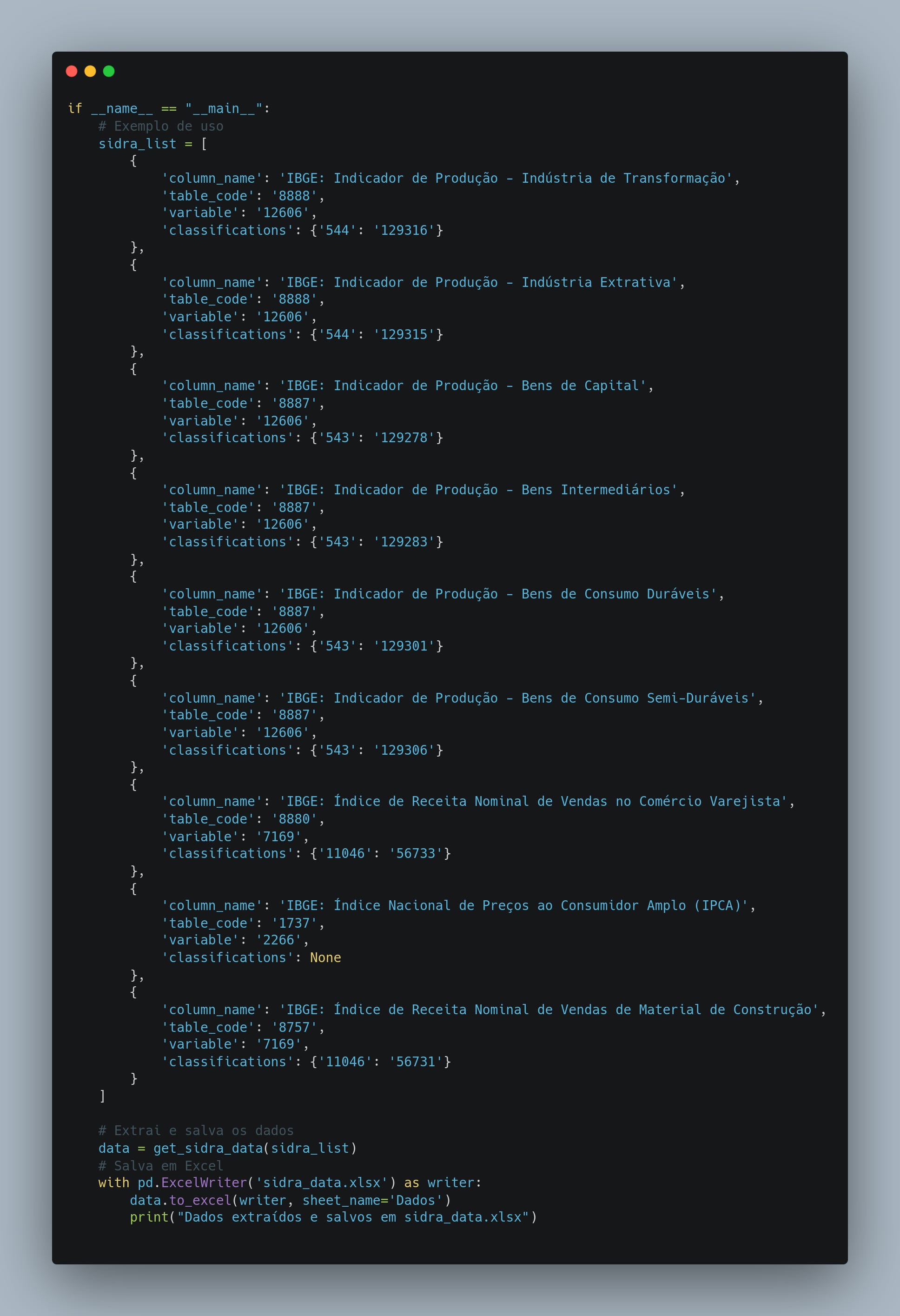 Como baixar dados do IBGE pelo SIDRA: um guia simples com python