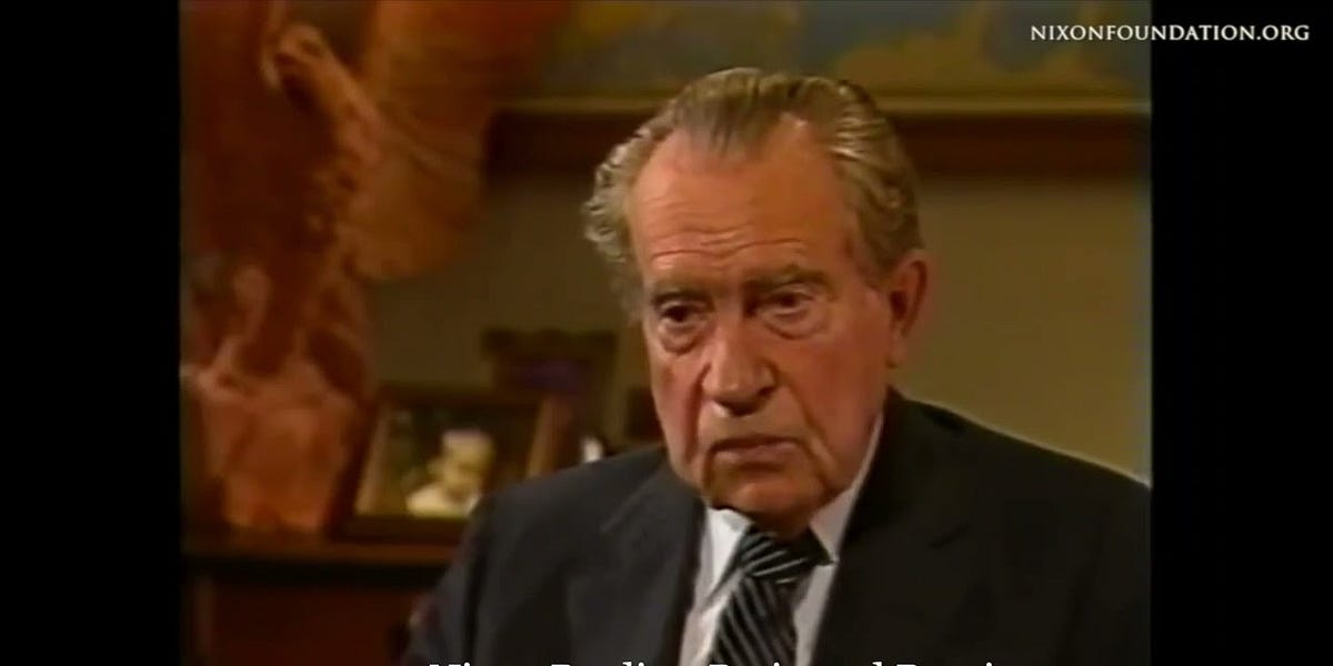 Nixon 1993-as interjújában tisztázta, hogyan kell az oroszokkal bánni ...