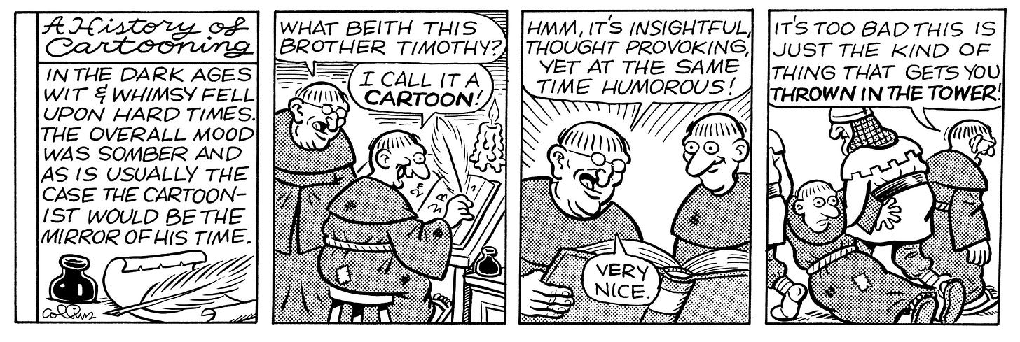 complicated process cartoon