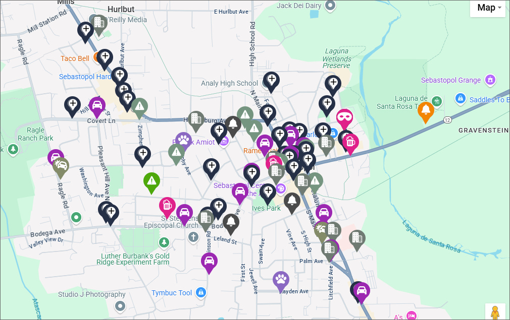 Sebastopol Police launch new crime visualization tool