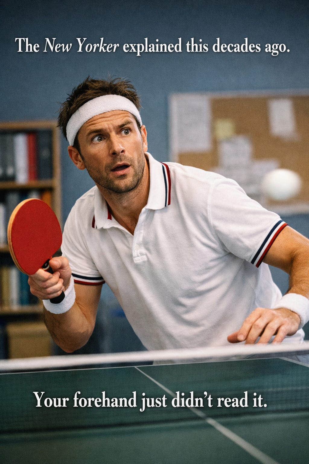 Why Professional Tennis Players Are Bad at The lesson we all learn ...