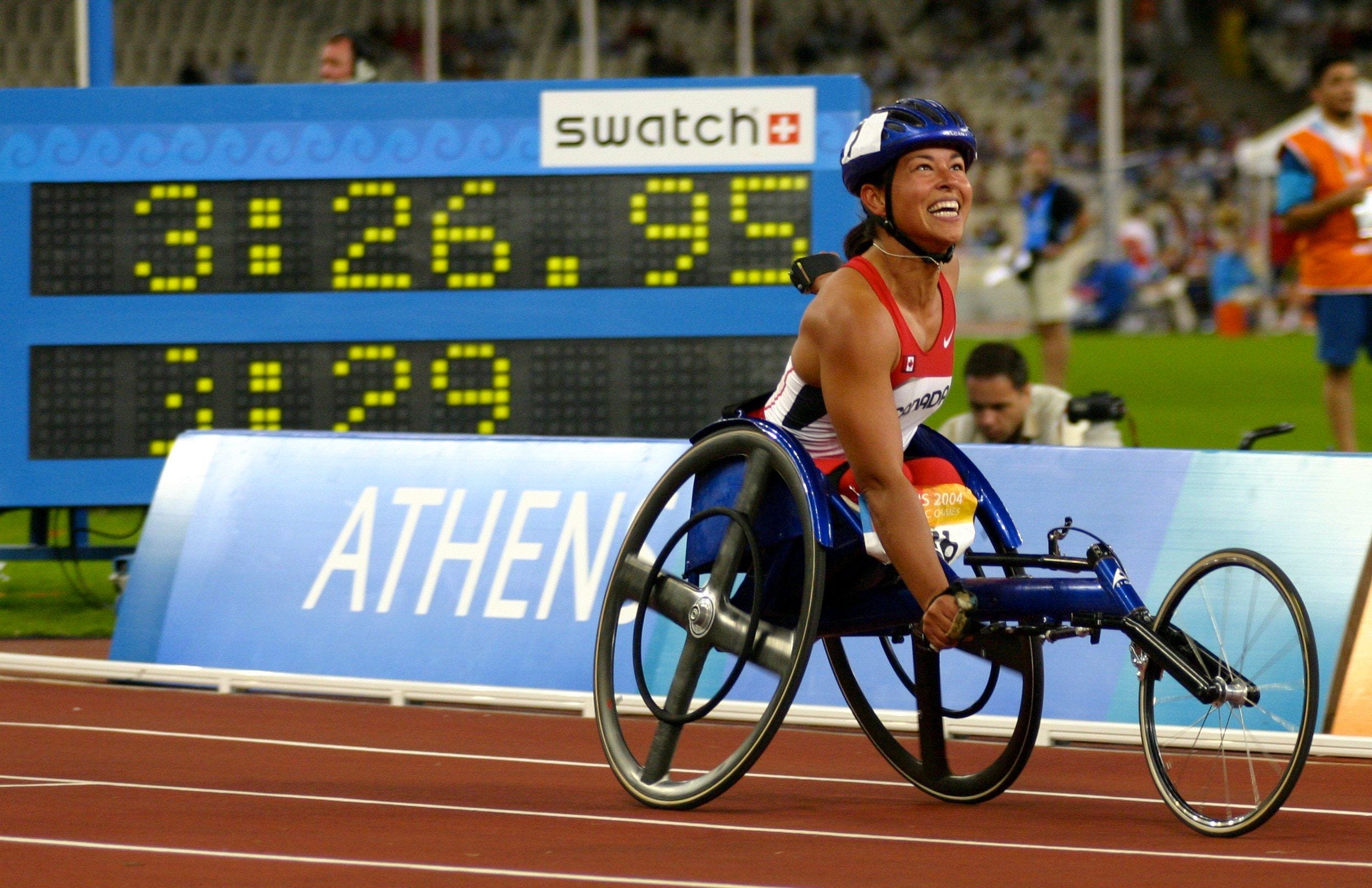 Chantal Petitclerc is one of Canada's most decorated athletes of all time