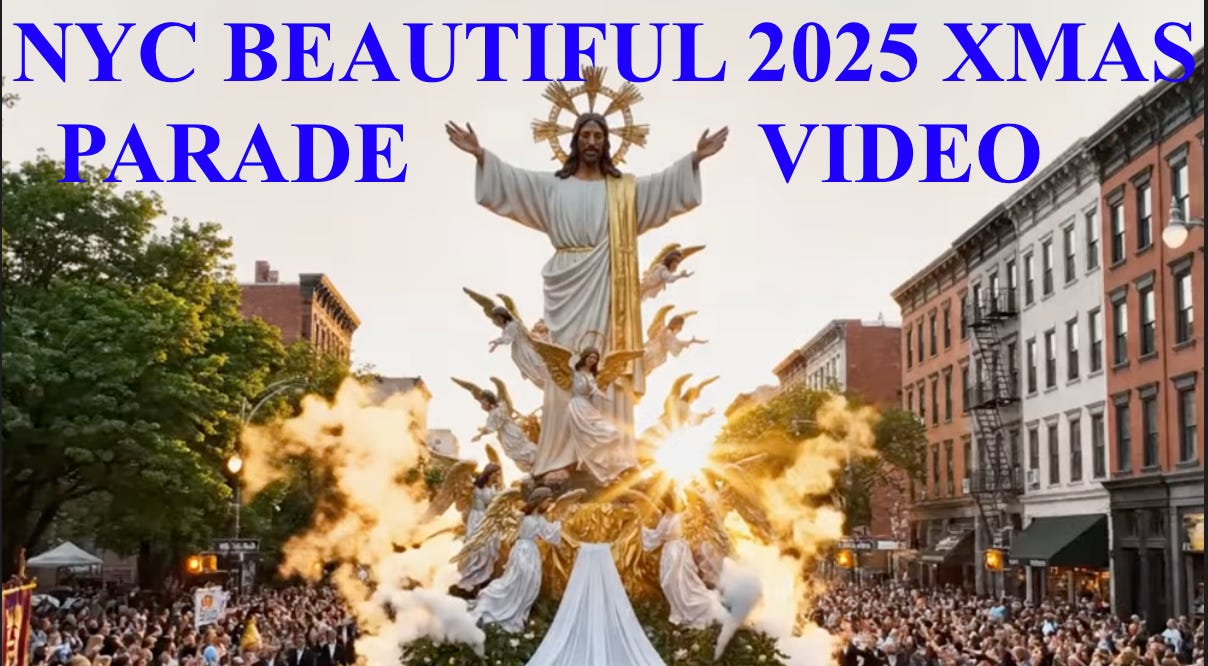 NYC HONORING JESUS OF THE BIBLE PARADE IN 2025