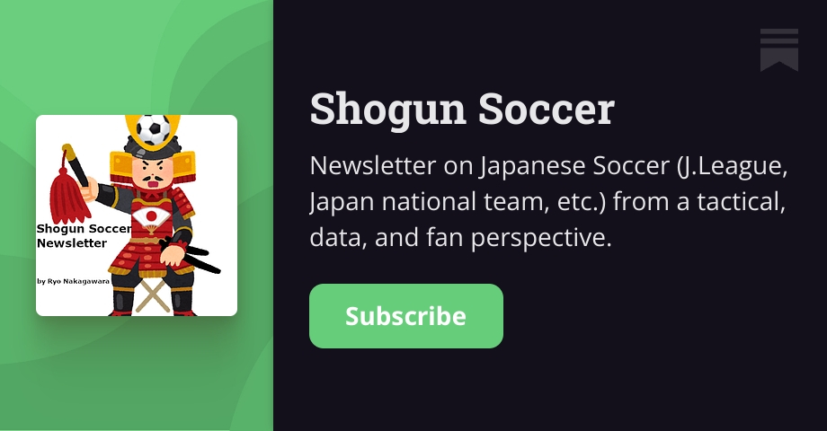 Shogun Soccer Scouting - by Ryo Nakagawara - Shogun Soccer