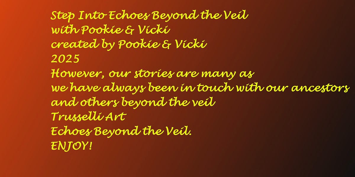 Step Into Echoes Beyond the Veil - by Vicki L Trusselli