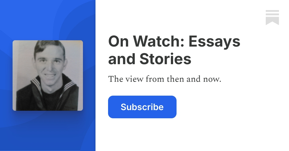 On Watch: Essays and Stories | Robert Andersen | Substack