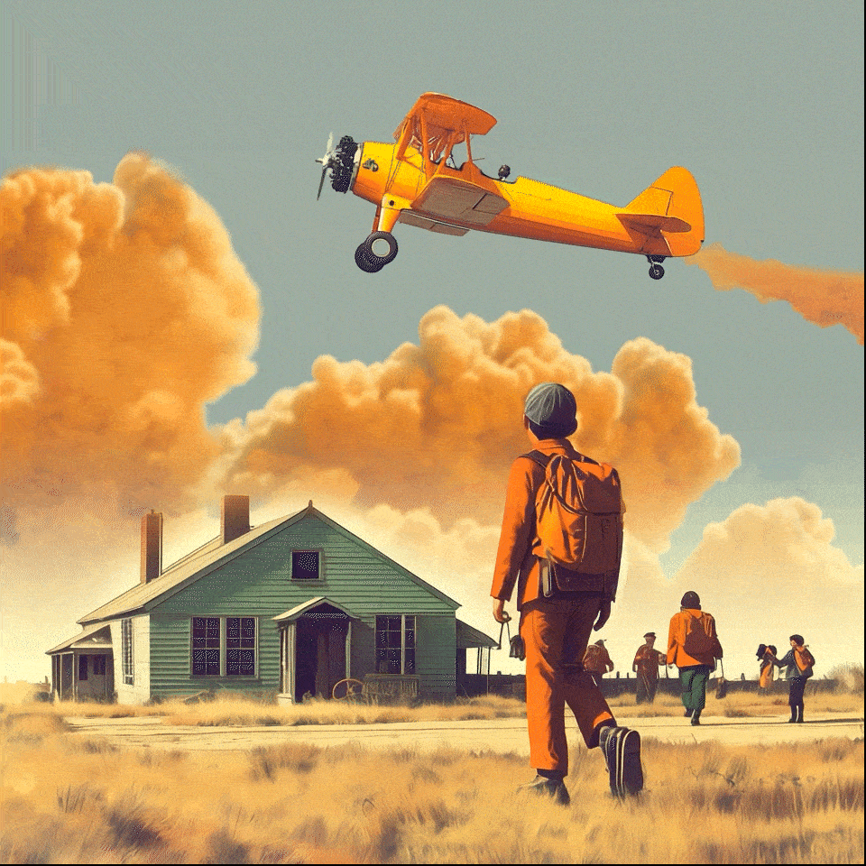 Fly the Leaded Skies - by Bruce Lanphear
