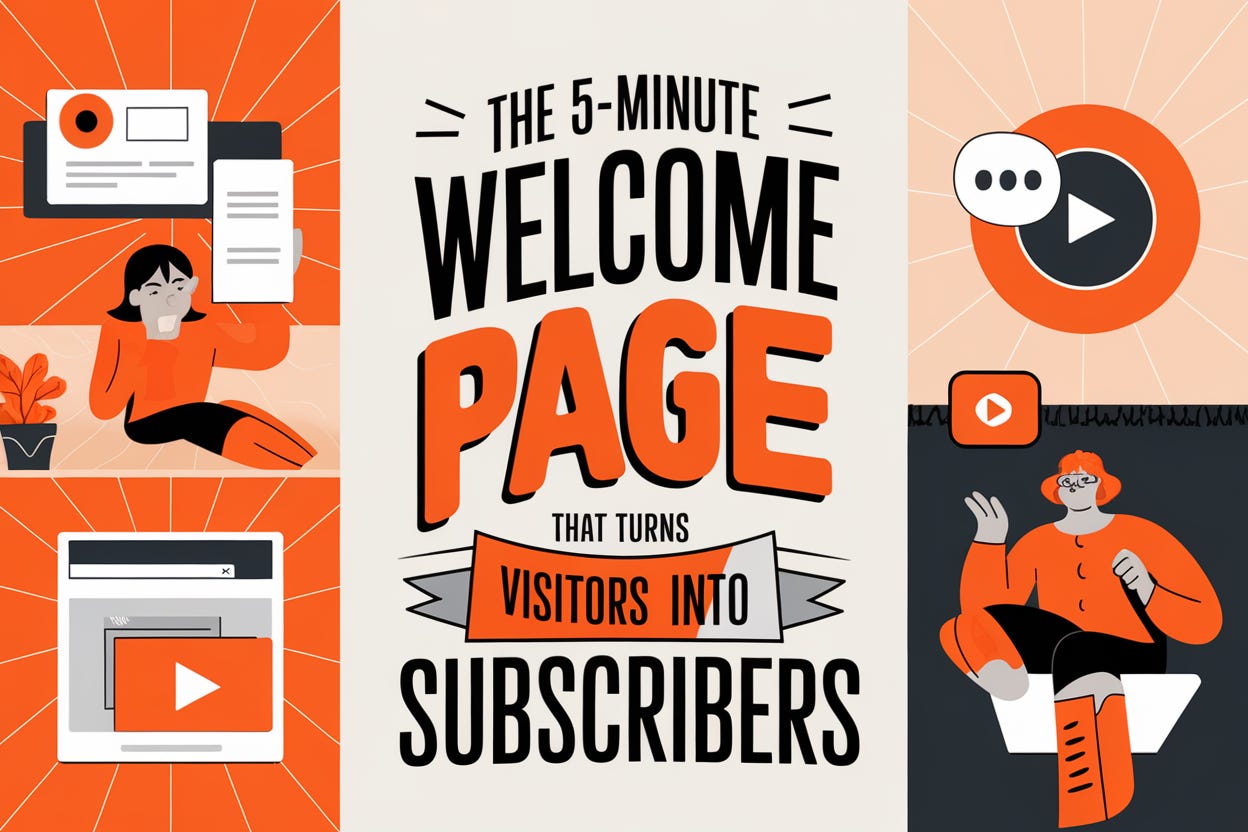 How to Create a Substack Welcome Page (Steps + Best Practices)