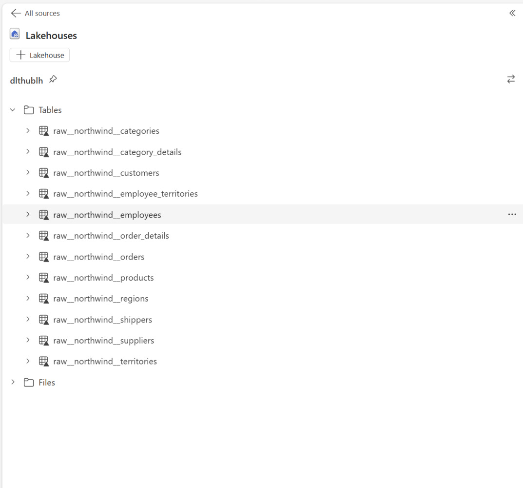 Setting up ingestion with MS Fabric, dltHub, and Lakehouse