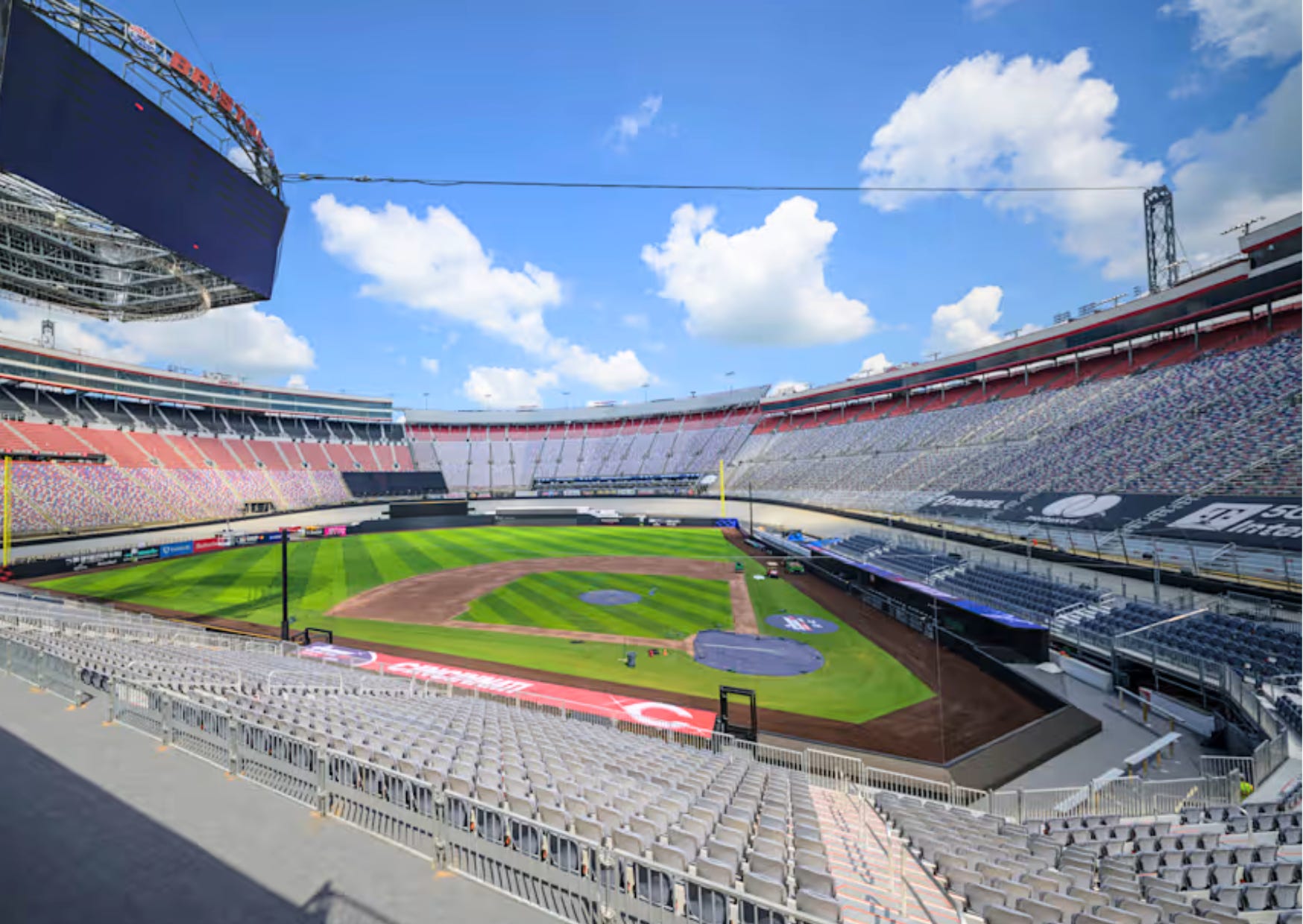 How MLB Turned a NASCAR Track Into a Baseball Stadium (in Just Two Months)