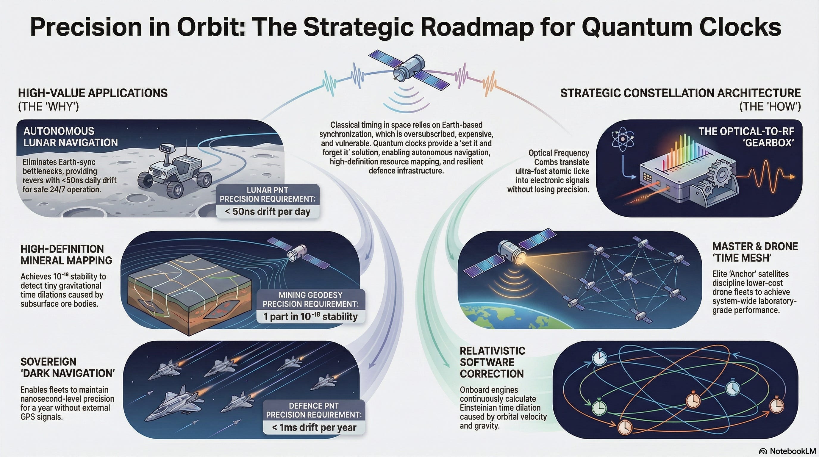 Quantum Clocks in Space [Strategy] - by Mandeep Metharu