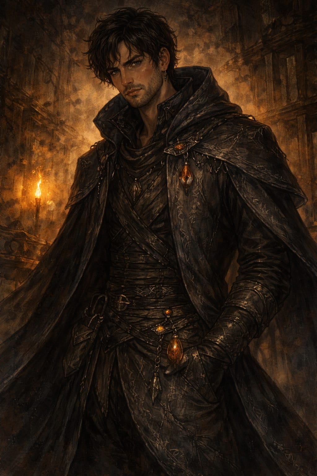 The Witch and the One Who Walked With Her - by Andy