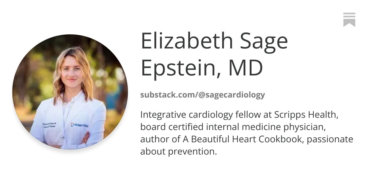 Elizabeth Sage Epstein, MD | Substack