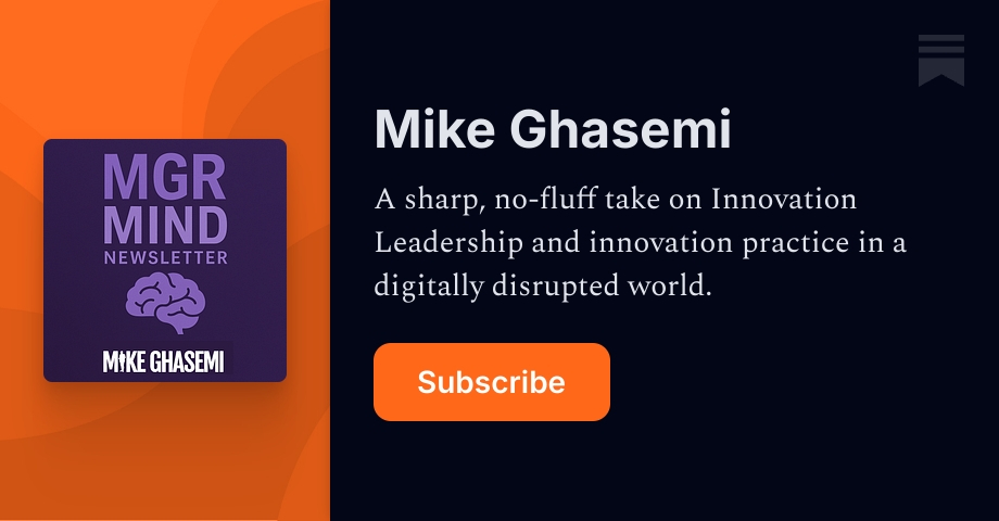 Mike Ghasemi | Substack