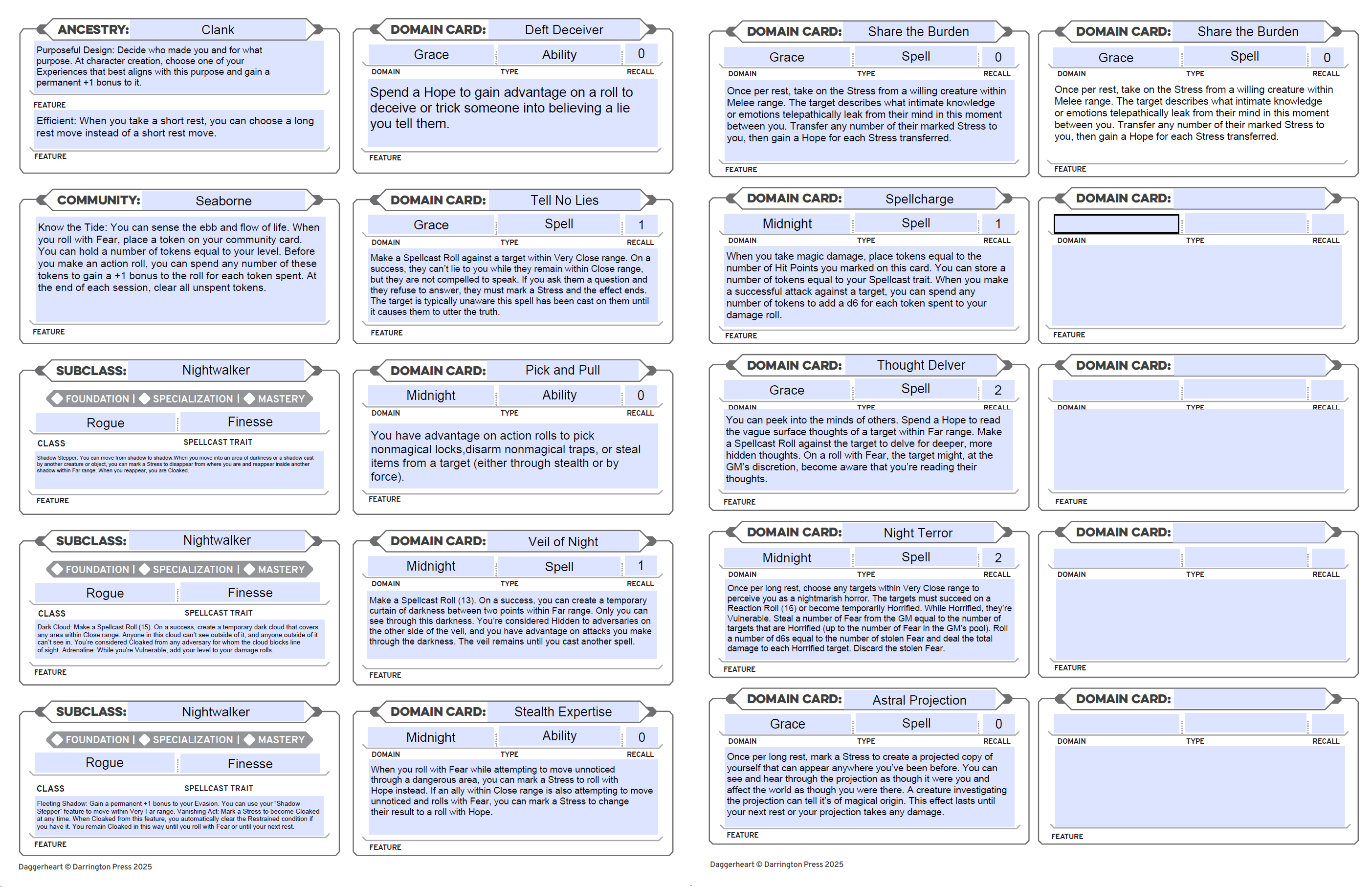 Daggerheart's Card System: Essential Feature or Elaborate Gimmick?