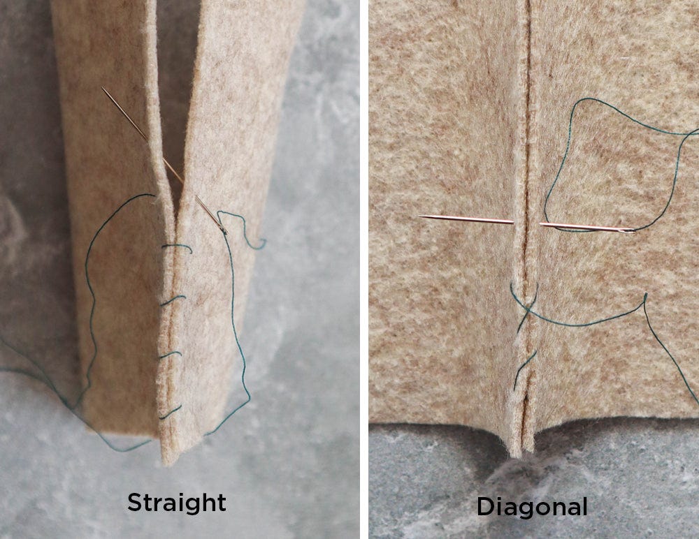 How to Sew a Whip Stitch - by Jen Beeman