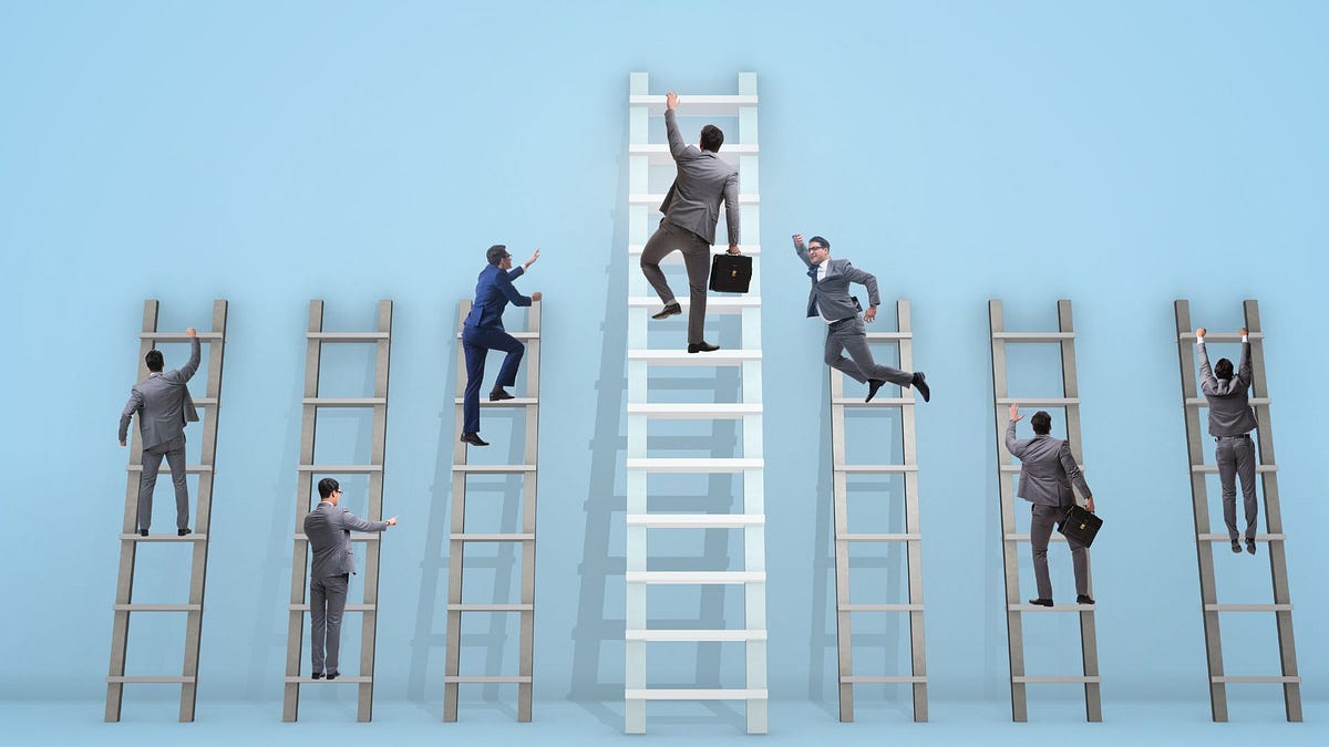 Are you ready to step off the ladder? - by Bec Wilson