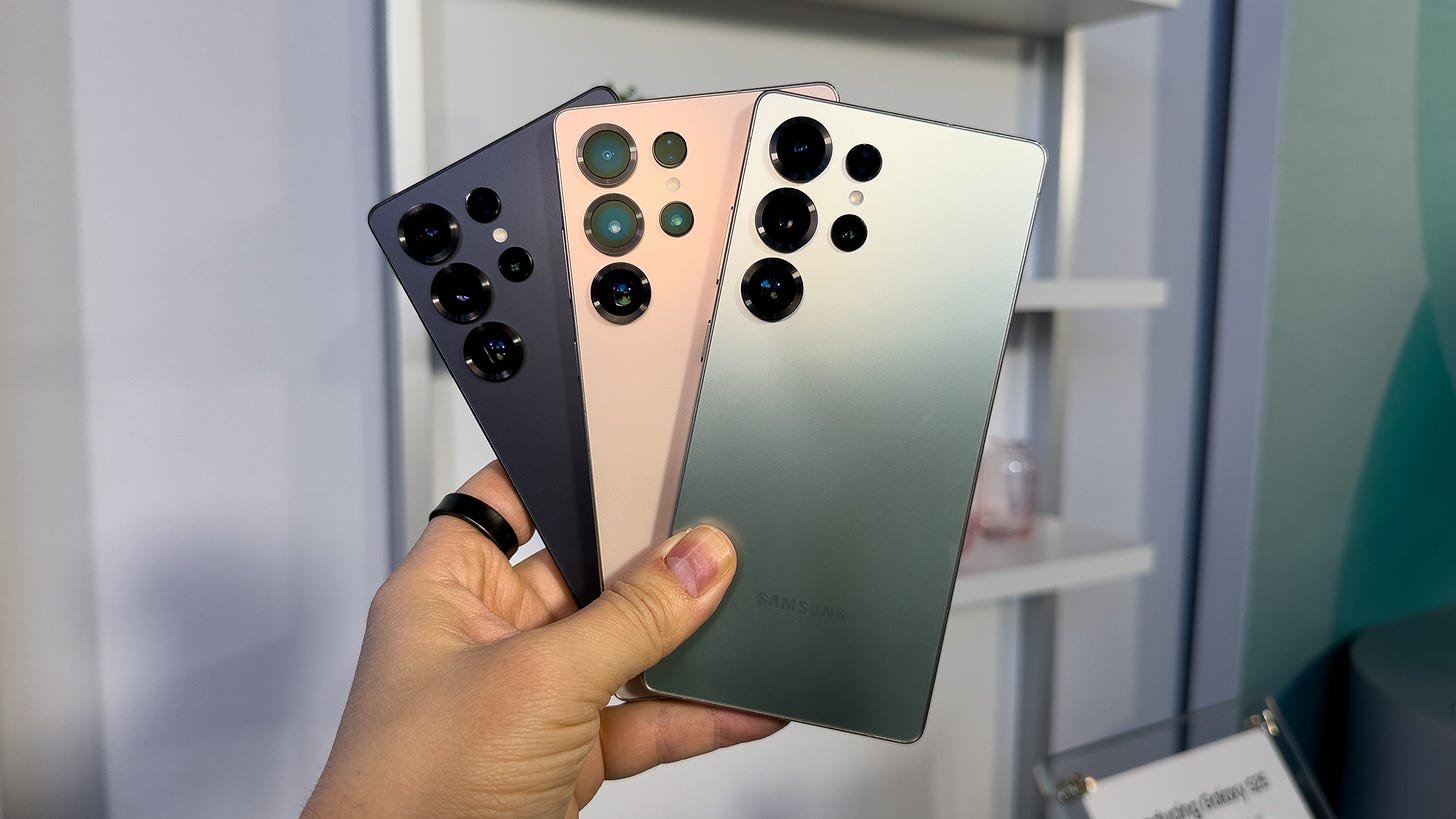 Galaxy S25 Ultra colors: see all 7 different finishes