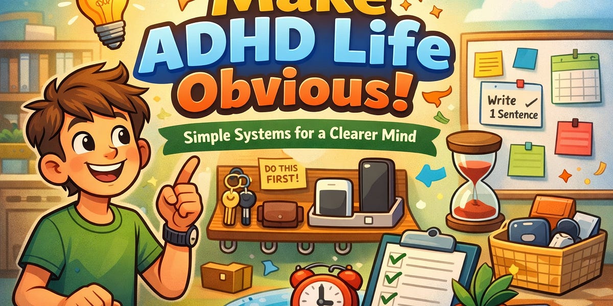 🧠 How To Make ADHD Life Obvious - Adhd Wisdom Tools