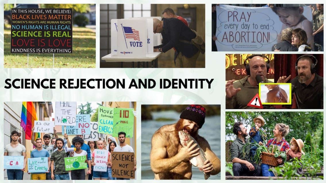 Why do people selectively reject science?