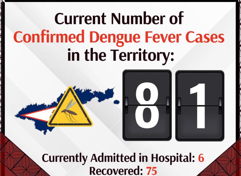 American Samoa dengue outbreak update - by Robert Herriman