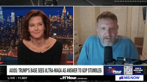 Leaving MAGA on national TV again!