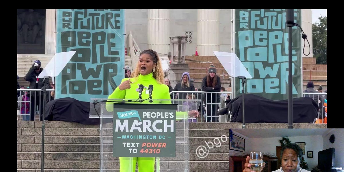 TROON, 'RAQUEL' WILLIS TELLS SIMPS TO 'TAKE UP SPACE'!