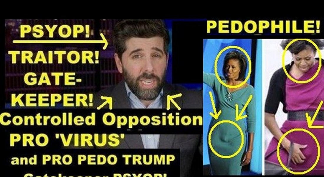 Controlled Opp PRO 'Virus' Pedo TRUMP Psyop 'The People's Voice' in ...