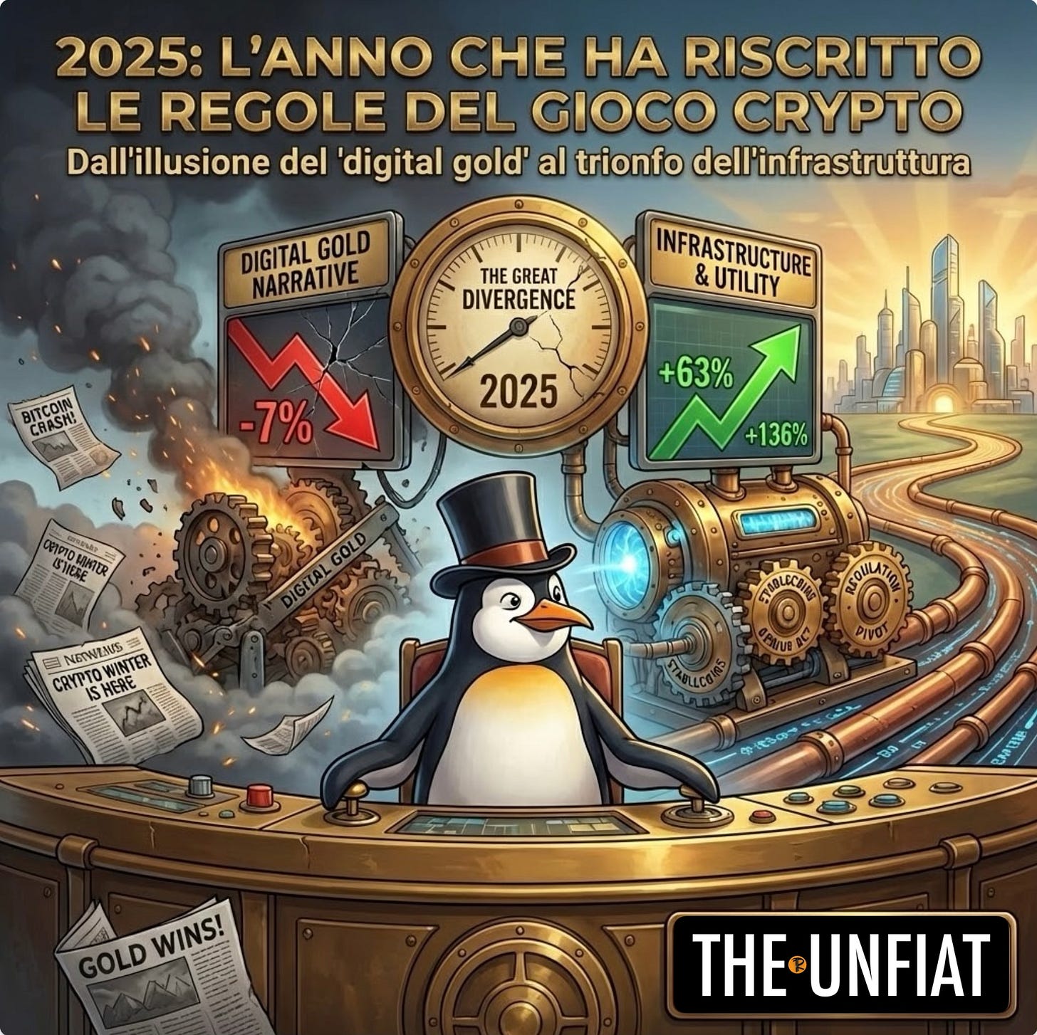 2025: L’Anno che ha Riscritto le Regole del Gioco Crypto