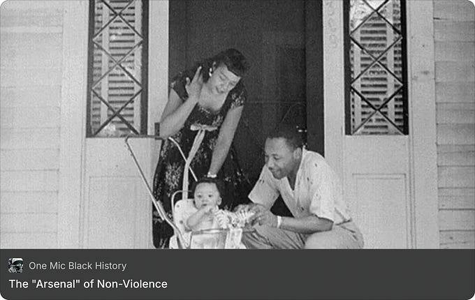 Michael Motley (@onemichistory): "We’re taught that Dr. King was born a ...