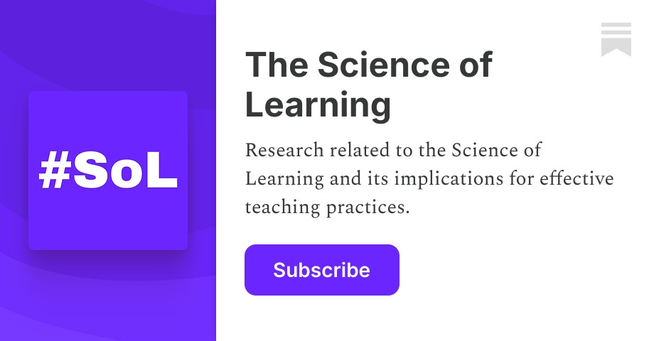 About - The Science of Learning