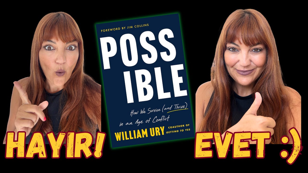 İkna Üzerine Okuduğum En İyi 2. Kitap (Kitap Özeti: Possible -William Ury)