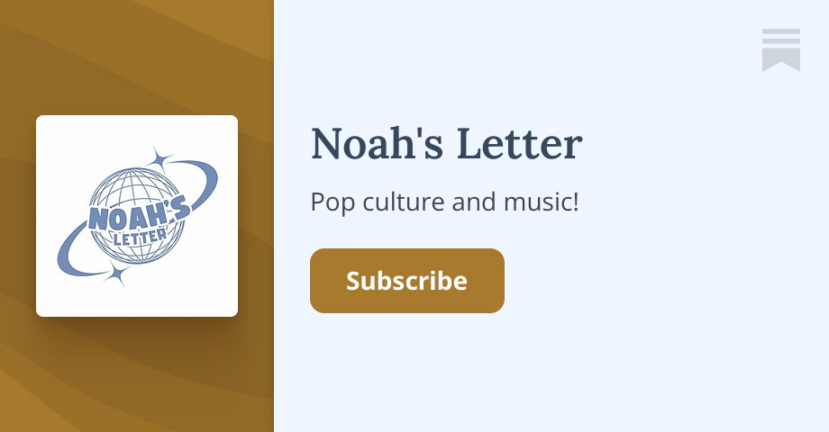 Noah's Letter | Noah Ingram | Substack