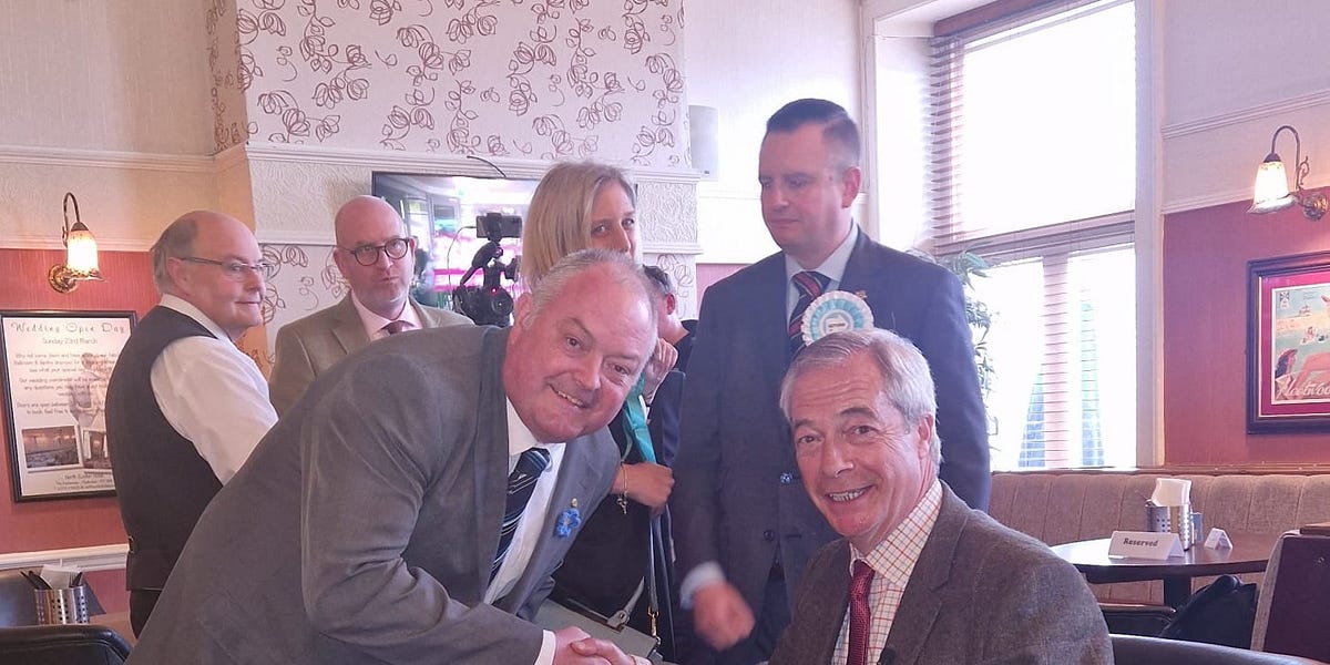 Operators of Reform UK's first pub, where Nigel Farage drank last week ...