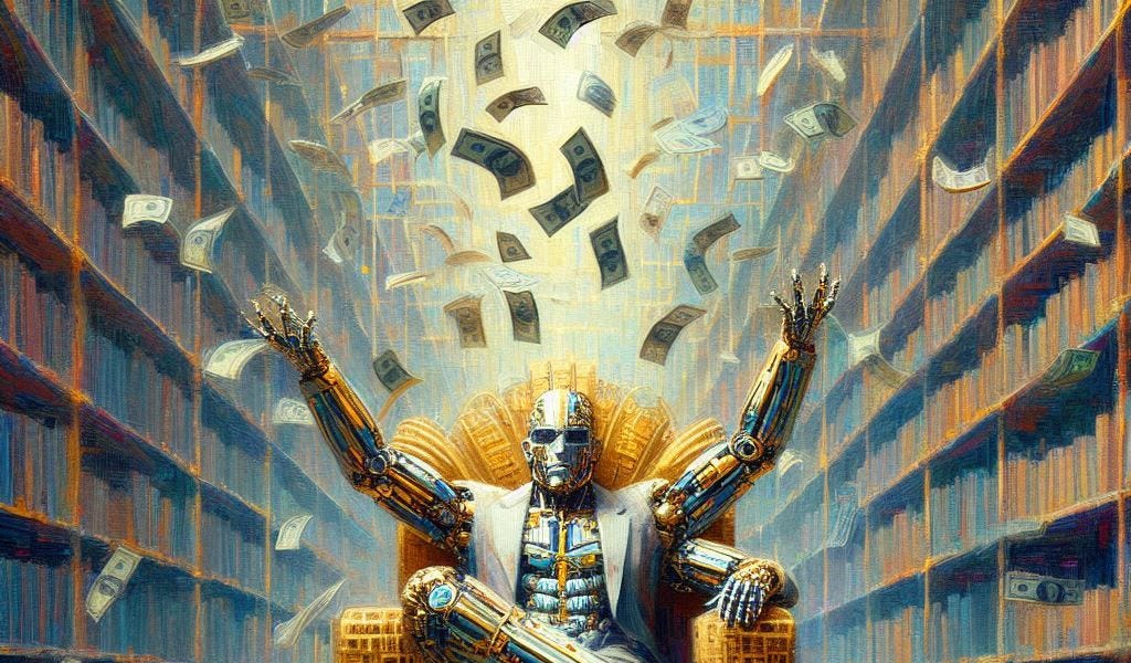 The Big Money Flows In - by Vox Day - AI Central