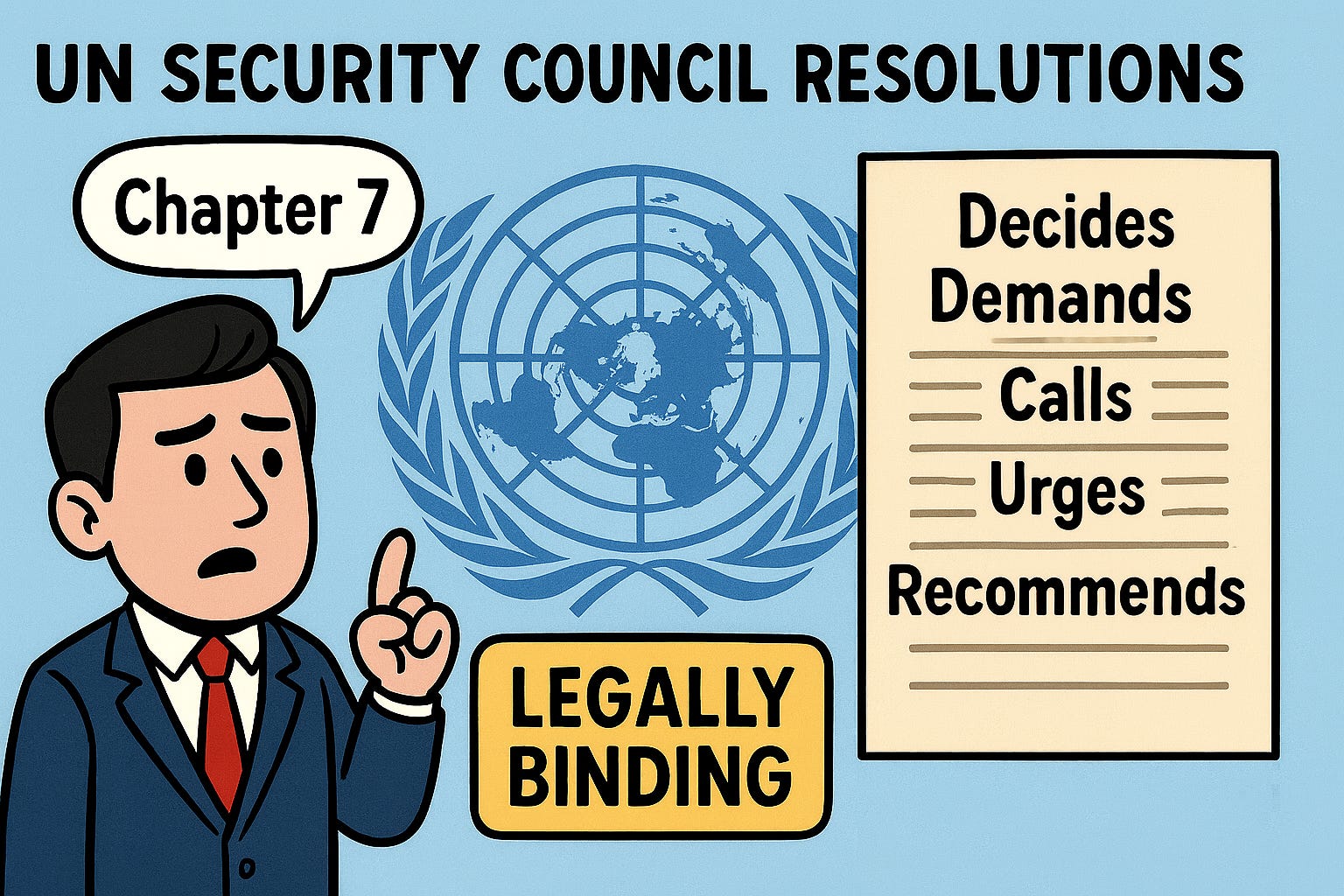 Most Security Council Resolutions Are Not Chapter VII — It Doesn't Mean ...