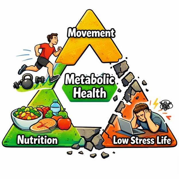 Metabolic Health Is a Triangle: Remove One Side & The Whole Thing ...