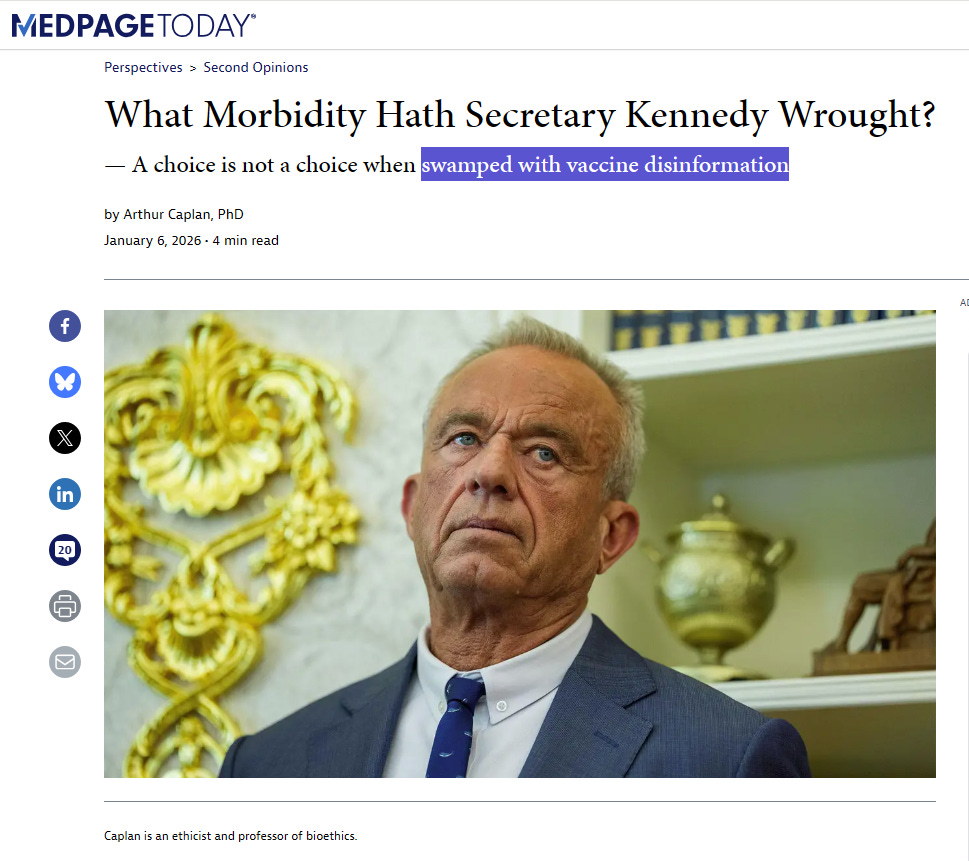 Dr. Arthur Caplan: Will you help us stop the disinformation crisis ...