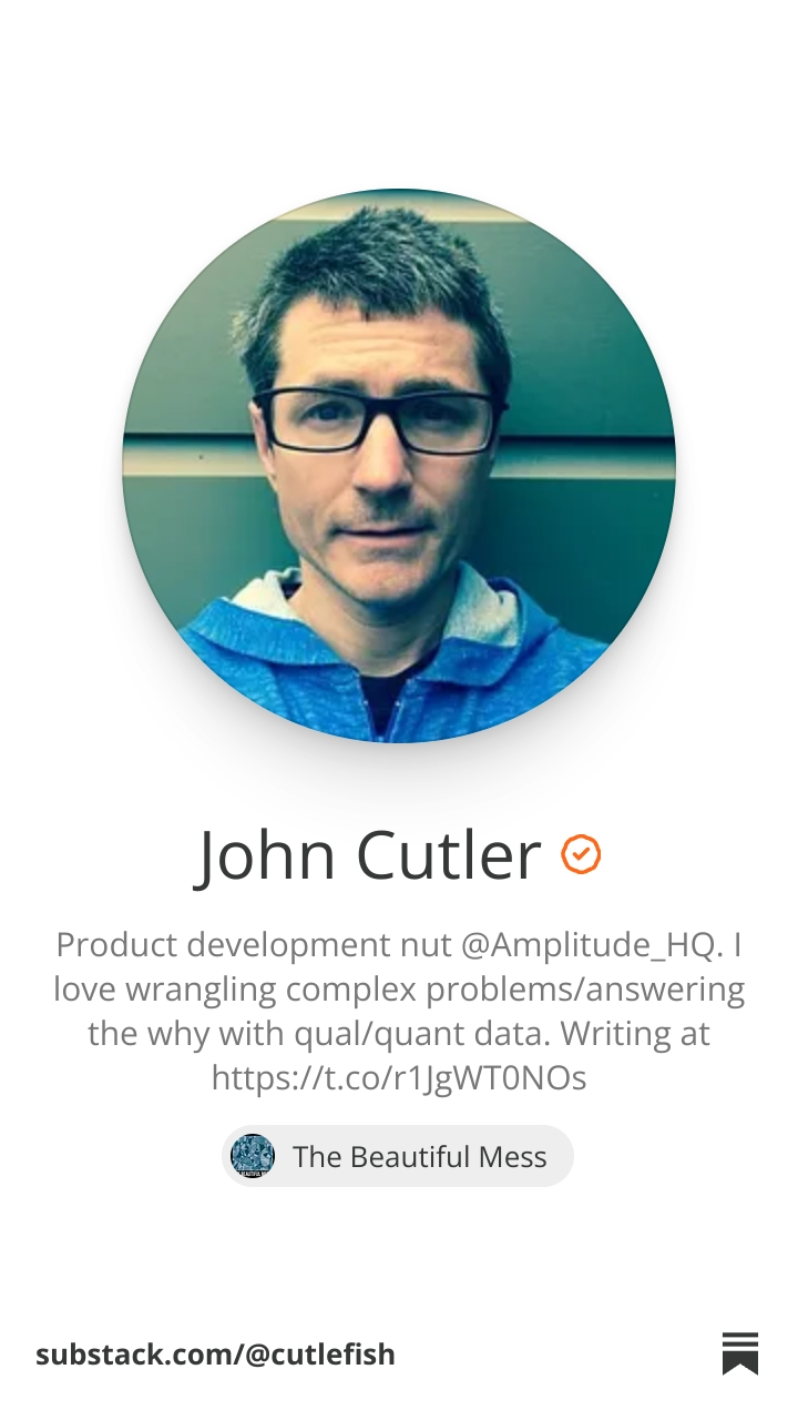 John Cutler | Substack