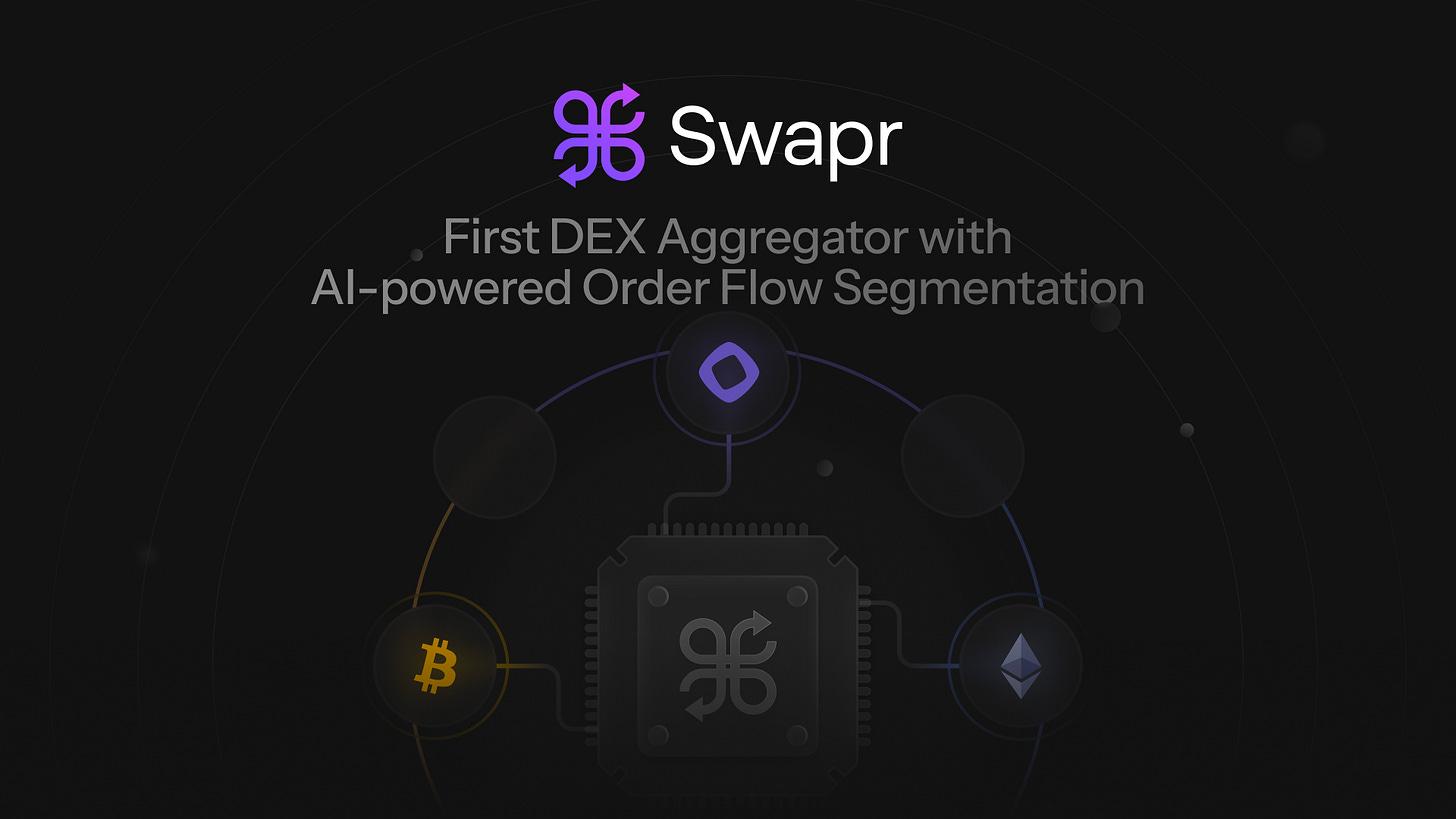Introducing Swapr: Order Flow Segmentation for Fair-Price Liquidity