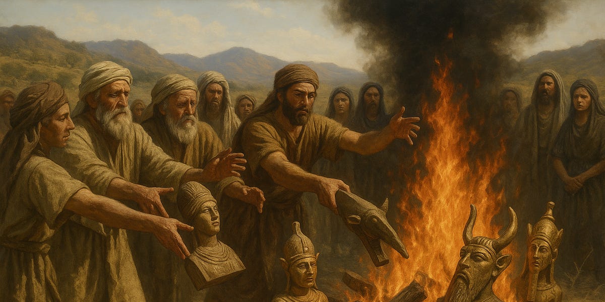 Throw away the foreign gods - by Steve Sande